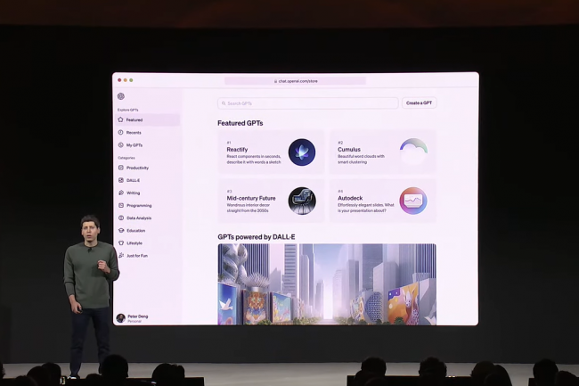 OpenAI reporte le lancement de son GPT Store à 2024 – Ygal Tech OpenAI reporte le lancement de son GPT Store à 2024 – Ygal Tech